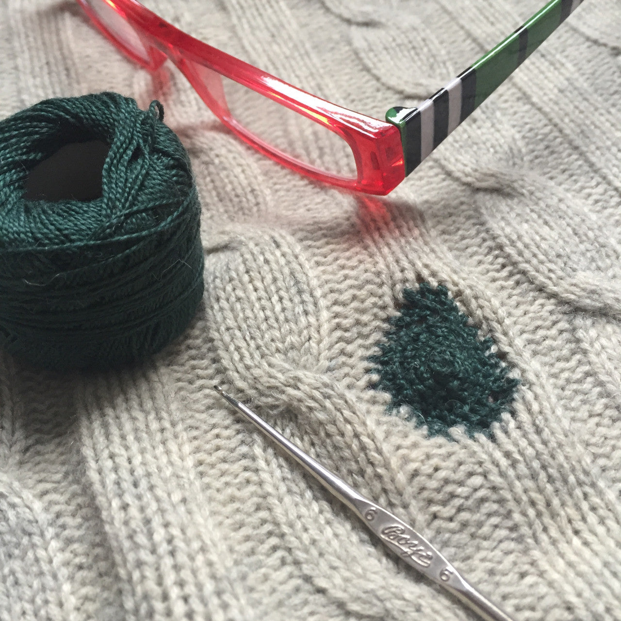Rough Crochet - visiblemending